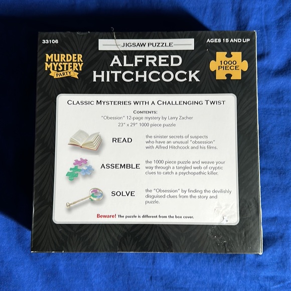University Games Corp. | Games | Alfred Hitchcock 00 Piece Mystery ...